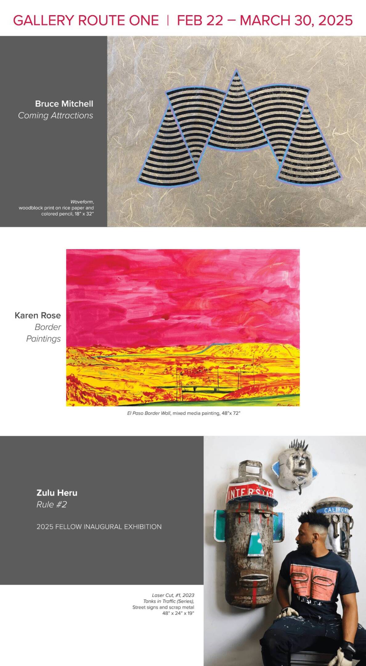 GRO Exhibition Press Release: February – March, 2025 | GALLERY ROUTE ONE